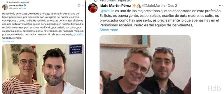 LA VANGUARDIA despide a su periodista Pedro Vallín tras ahber ...